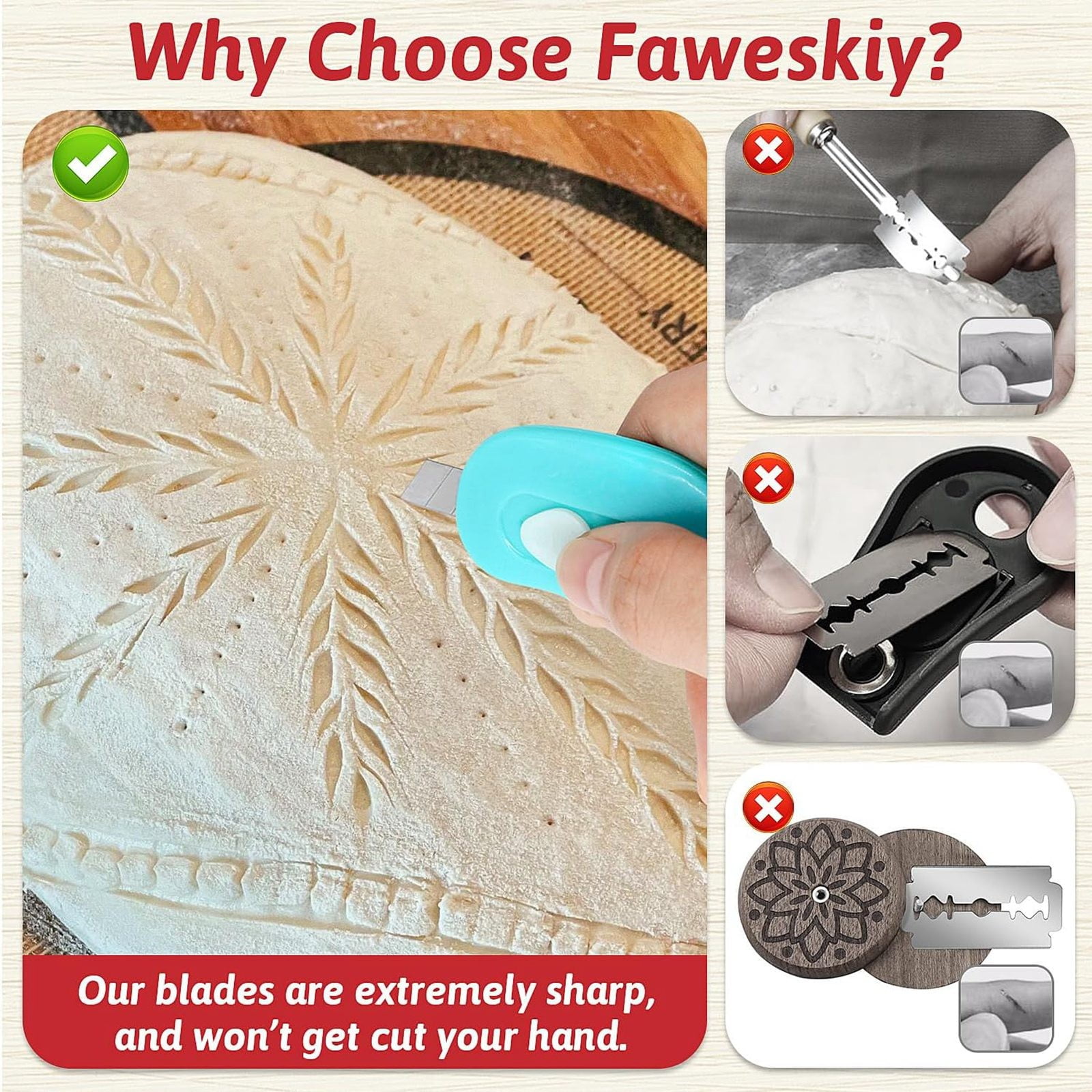 Weerihhol Bread Dough Scoring Tool Scoring Tool Bread Dough Cutter ...