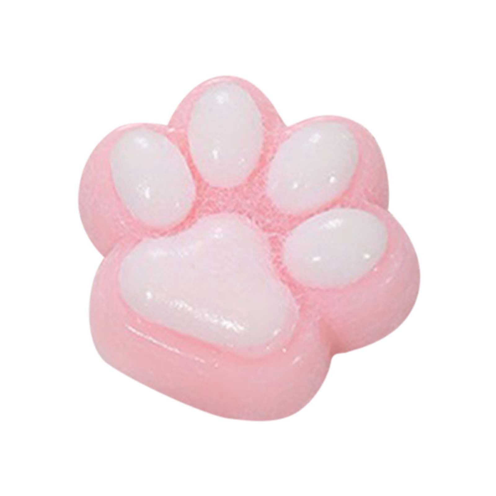 Weerihhol Cat Hand Pinch Toy 6cm Flocking Cat Pinch Thick And Enlarged ...