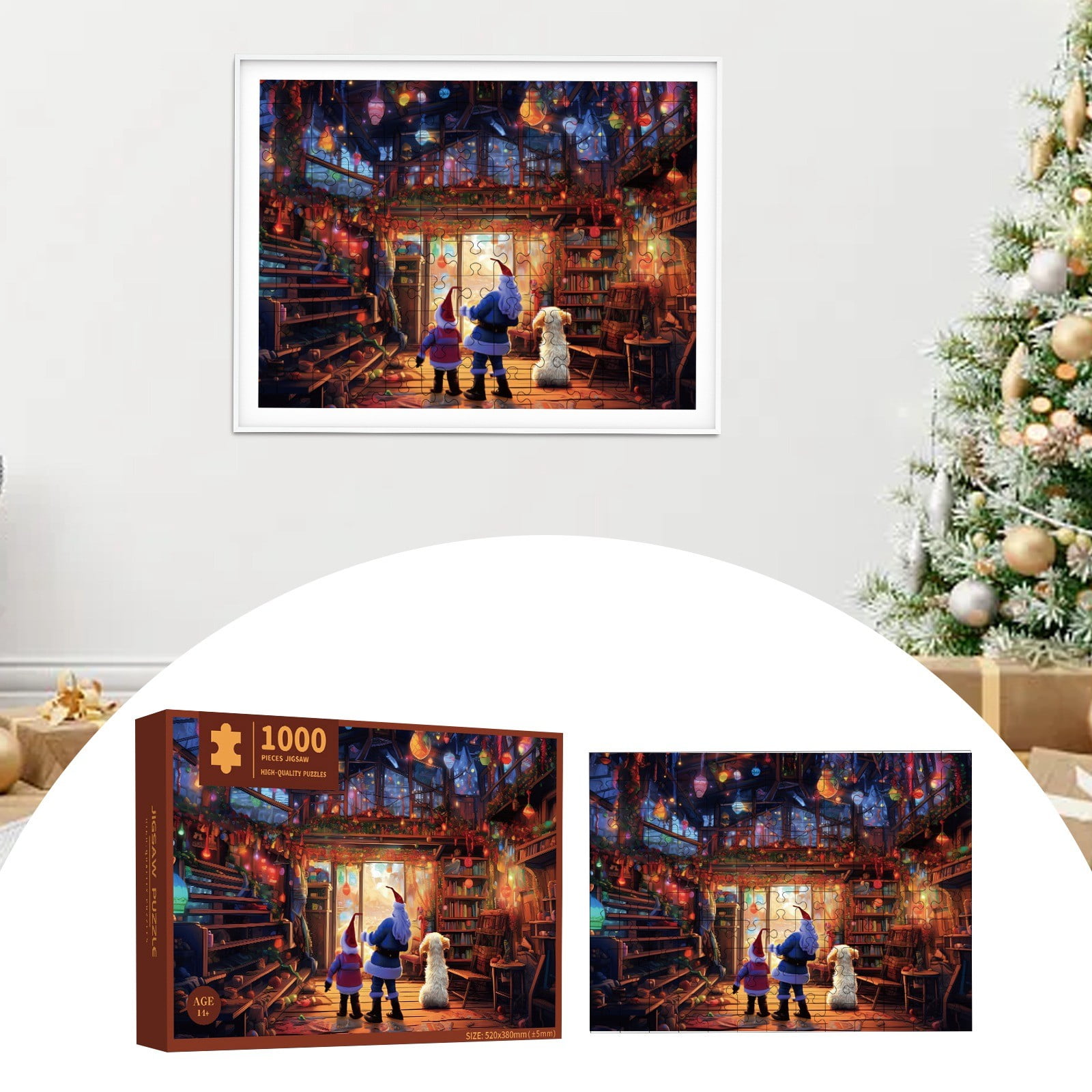 Weerihhol Christmas Advent Calendar 2024 Puzzles 1000 Pieces Christmas ... Weerihhol Christmas Advent Calendar 2024 Puzzles 1000 Pieces Christmas ...