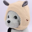 Knitted Dog Hat, Winter Dog Balaclava with Pretty Ears, Suitable for ...