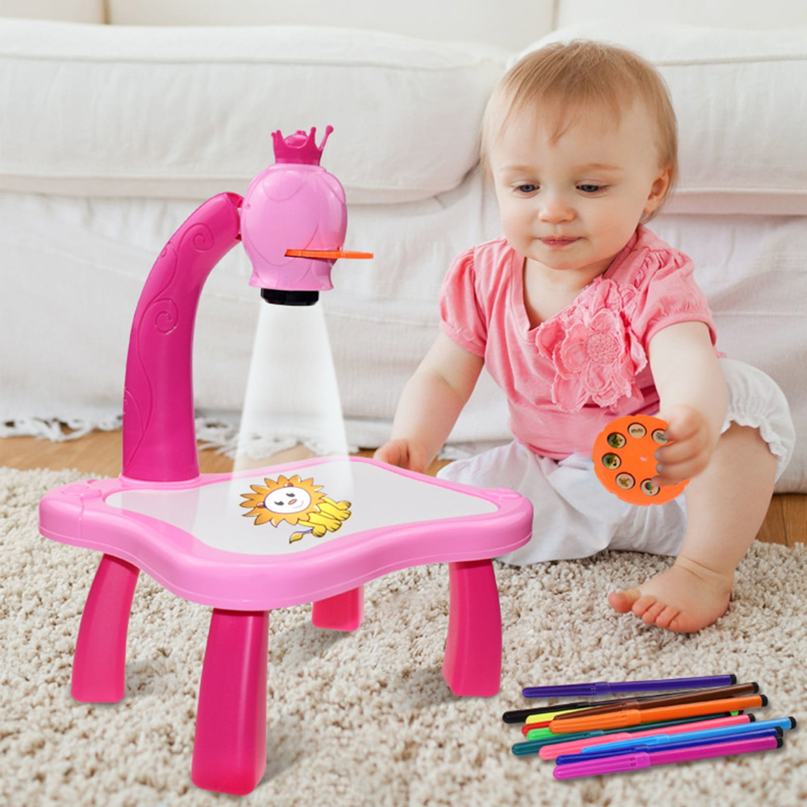 Weerihhol Drawing Projector Table For Boy Girl And Draw Projector Toy ...