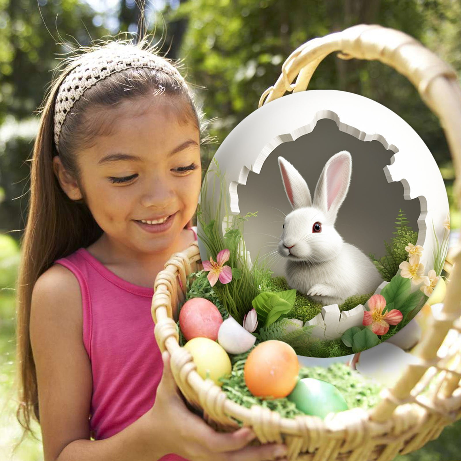 Weerihhol Easter Bunny Resurrection 2D Cartoon Rabbit Easter ...