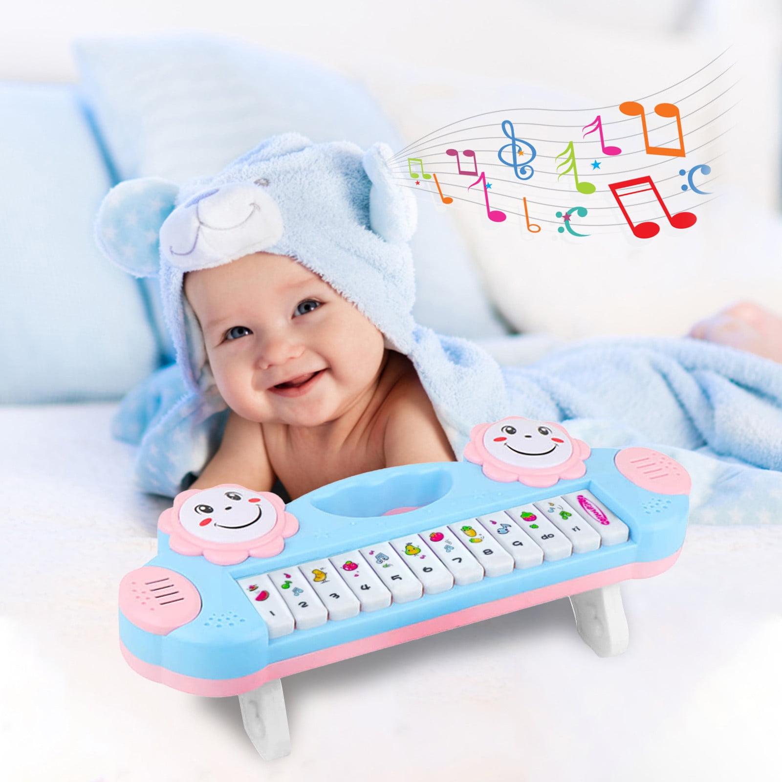 Weerihhol Electronic Music Keyboard For , My First Piano, With Lights ...