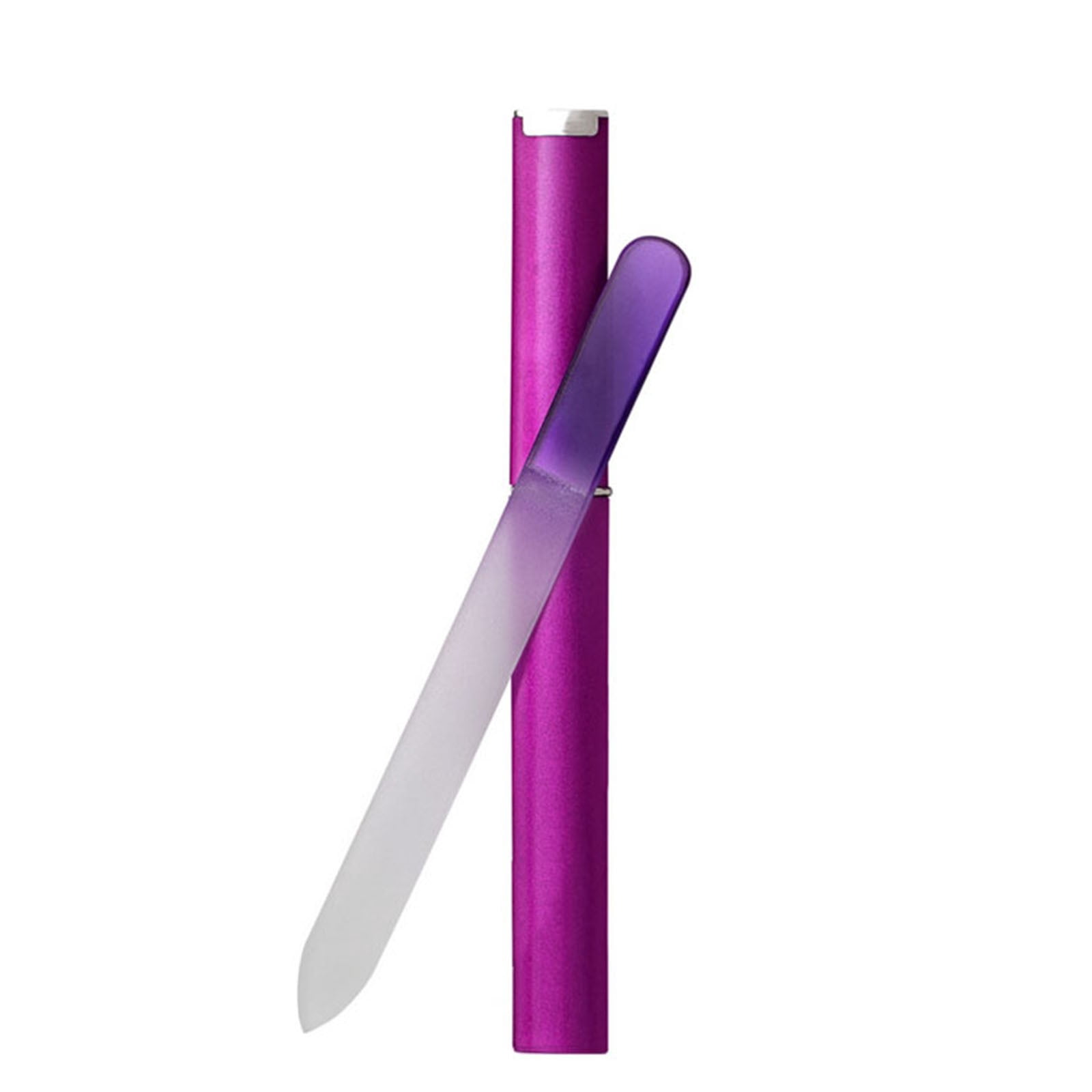 Weerihhol Glass Nail File Glass Nail File With Case Double Files Glass ...