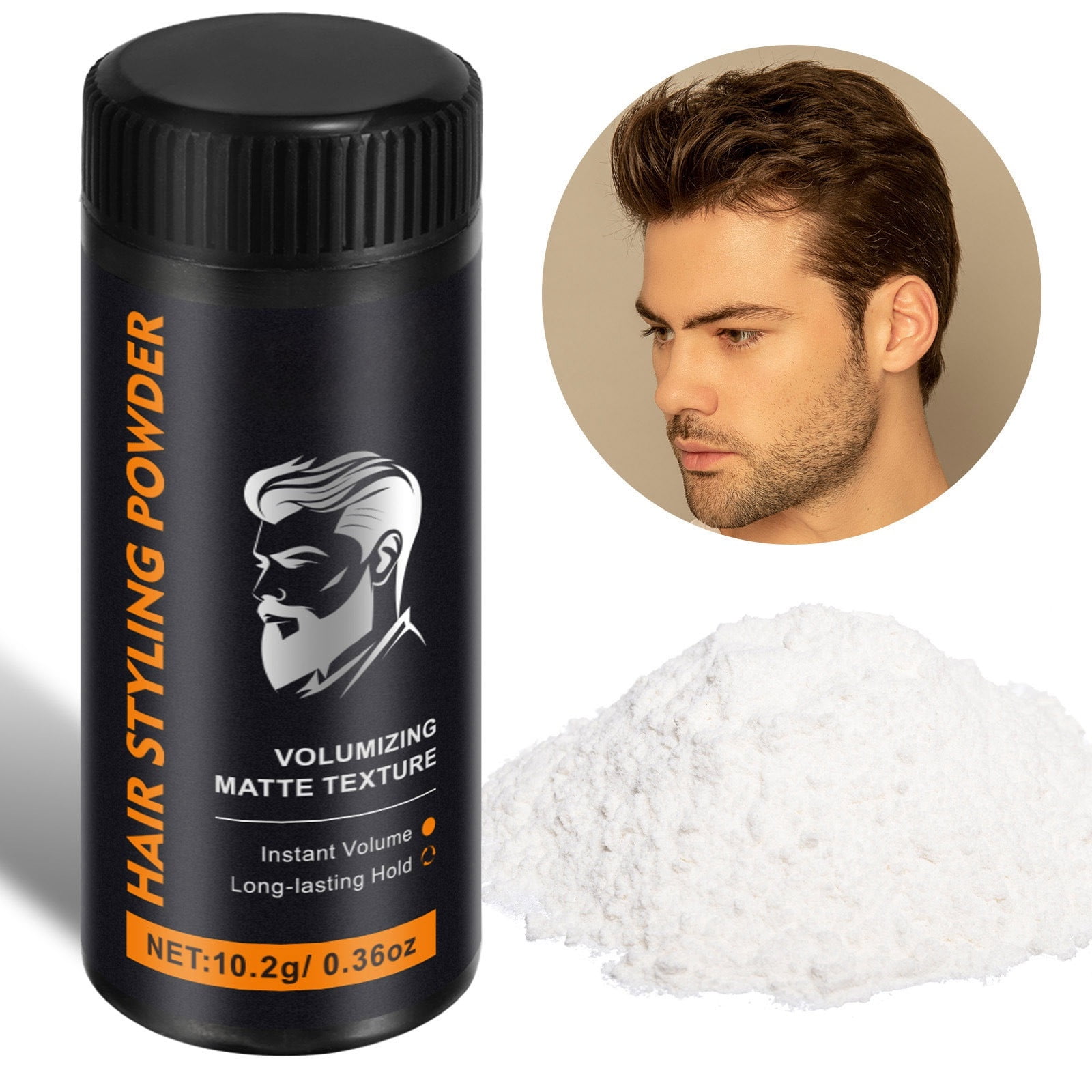 Weerihhol Hair Styling Powder Natural Long Lasting Men's Hair Styling ... Weerihhol Hair Styling Powder Natural Long Lasting Men's Hair Styling ...