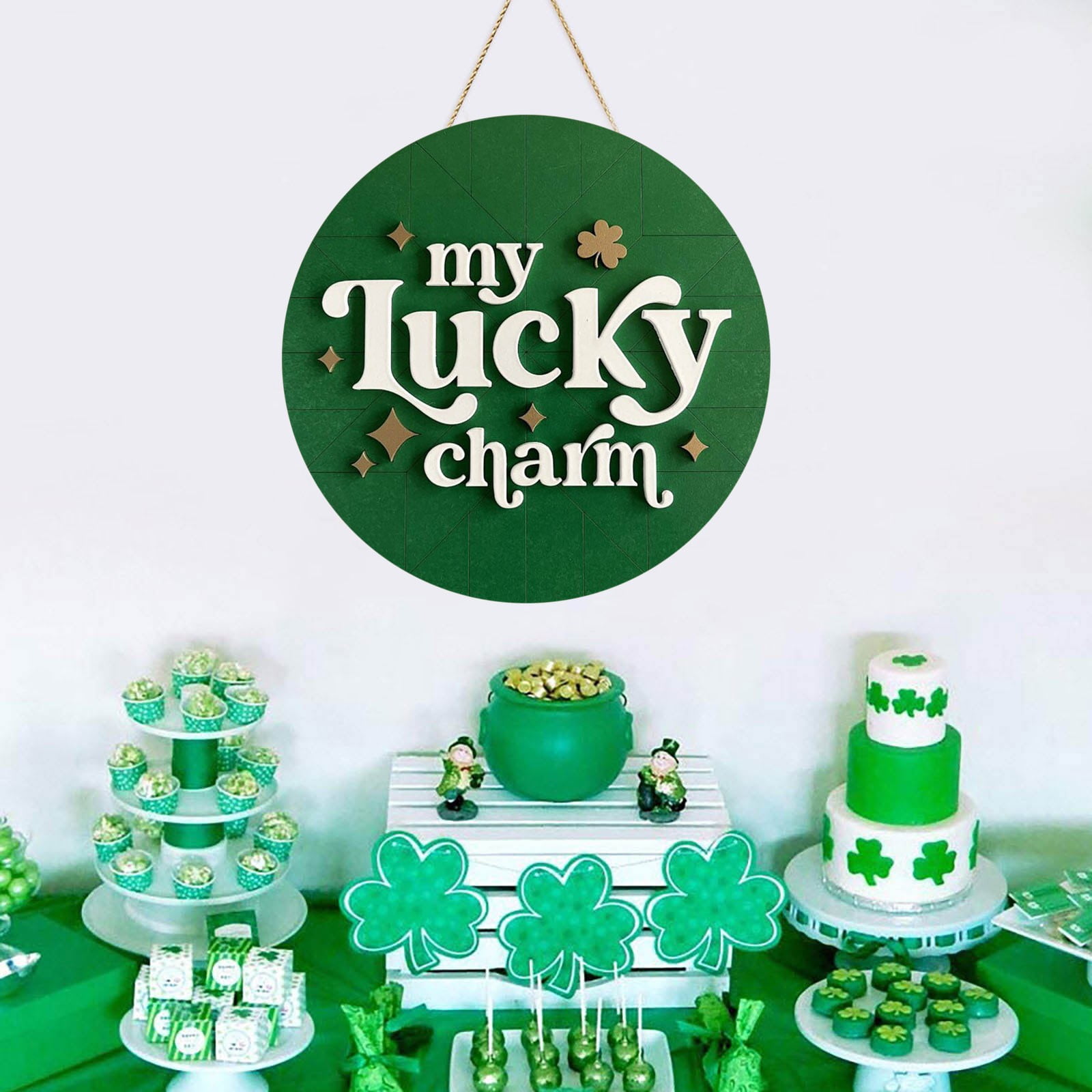 Weerihhol Happy Irish Festival Sign Boho Irish Festival Sign Modern ...