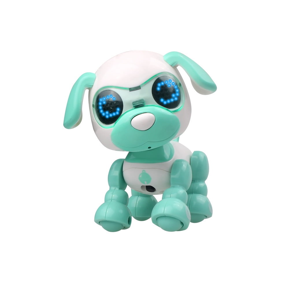 Weerihhol Interactive Smart Puppy Robotic Dog LED Eyes Sound Recording ...