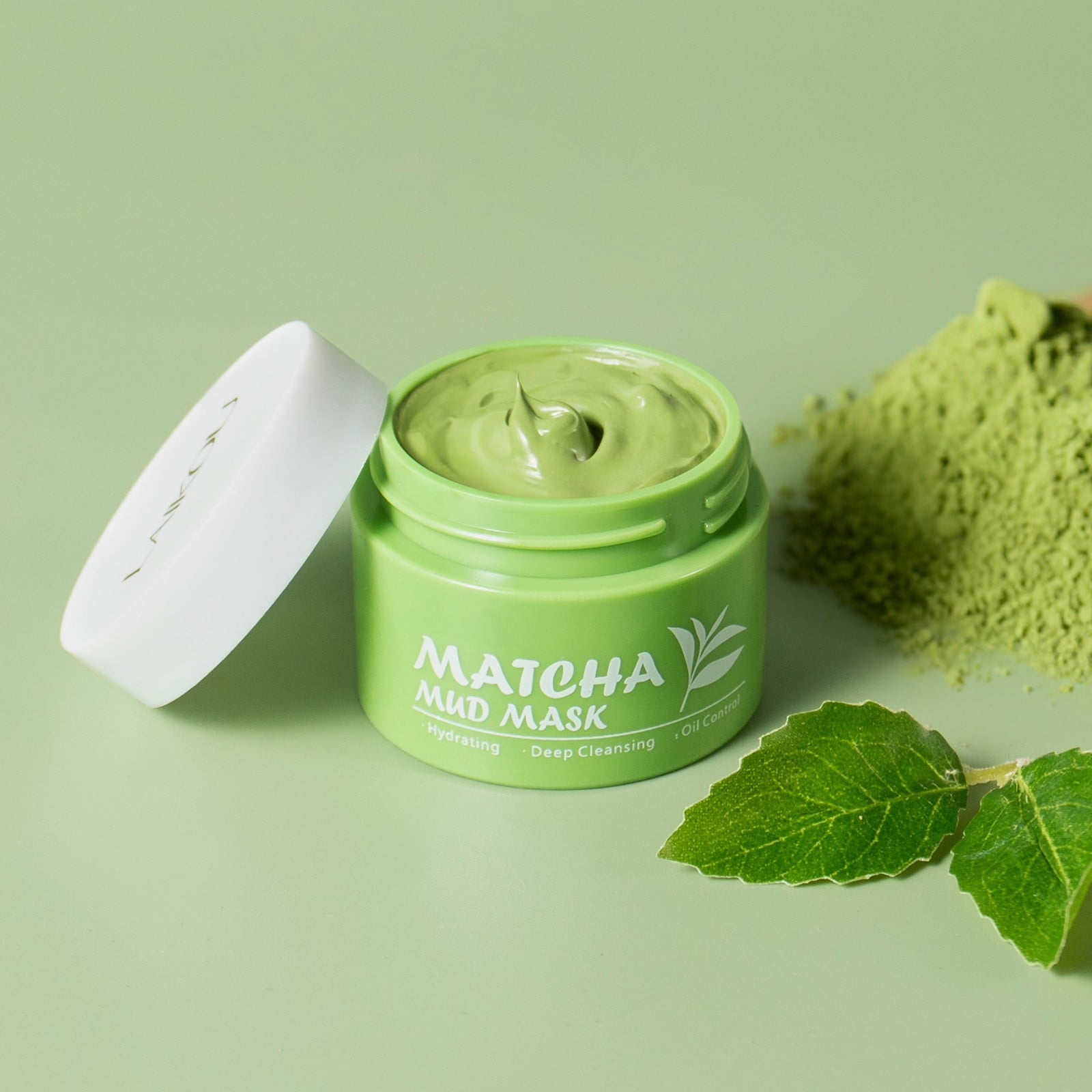 Weerihhol Matcha Green Clay 25g Deep Cleansing Hydrating Face Mud For ...