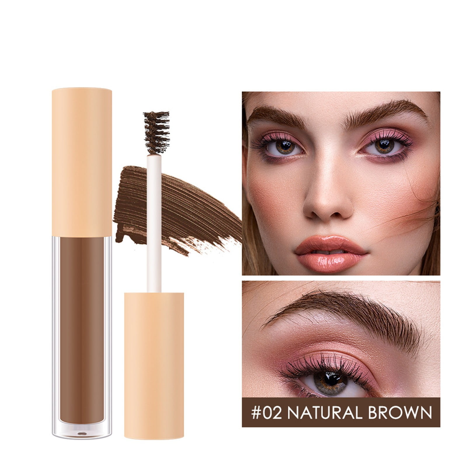 Weerihhol MeeCarney Natural Stereoscopic Eyebrow Dye Smooth And Long ...