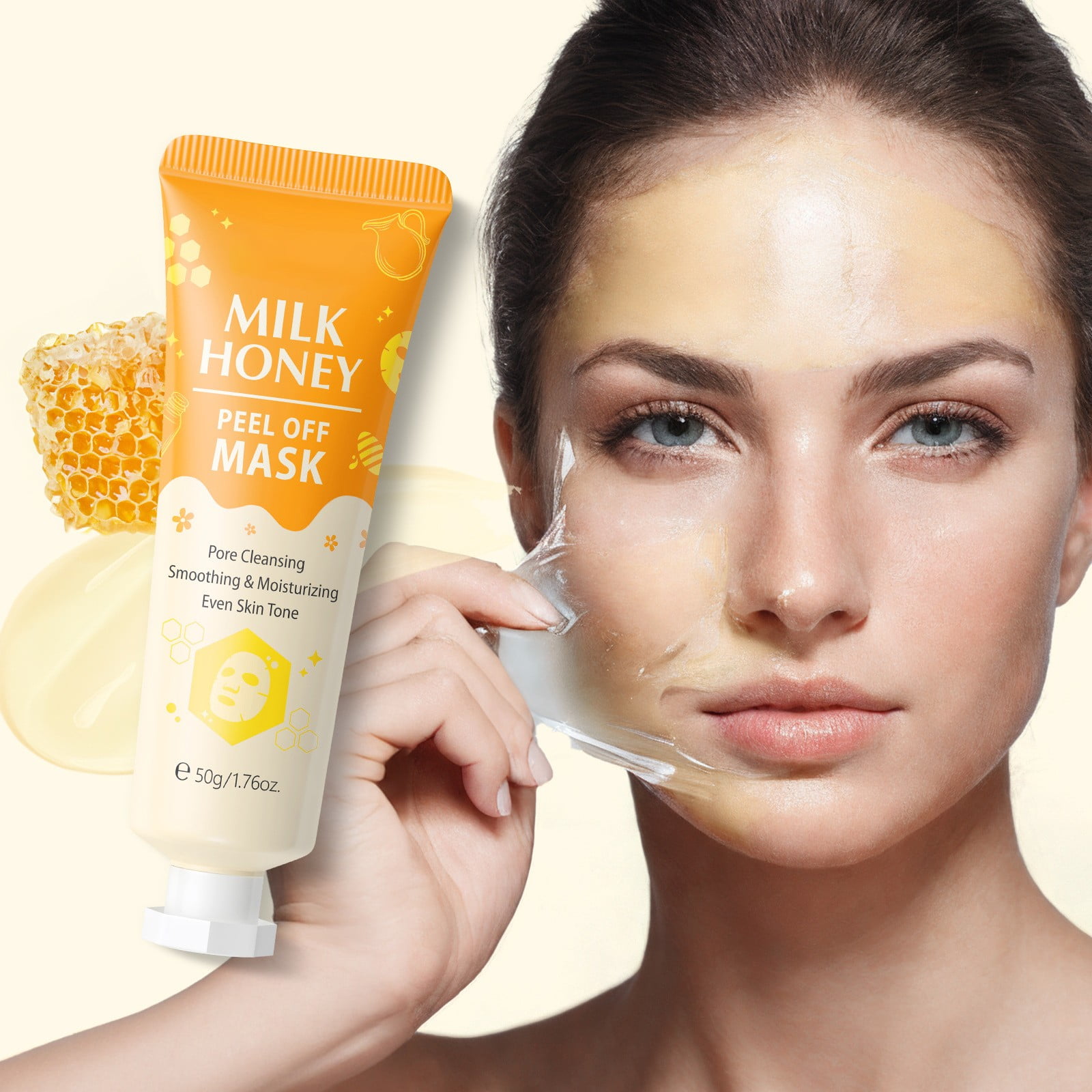 Weerihhol Milk & Peel Off 50g Exfoliating Gel For Deep Cleansing Facial ...