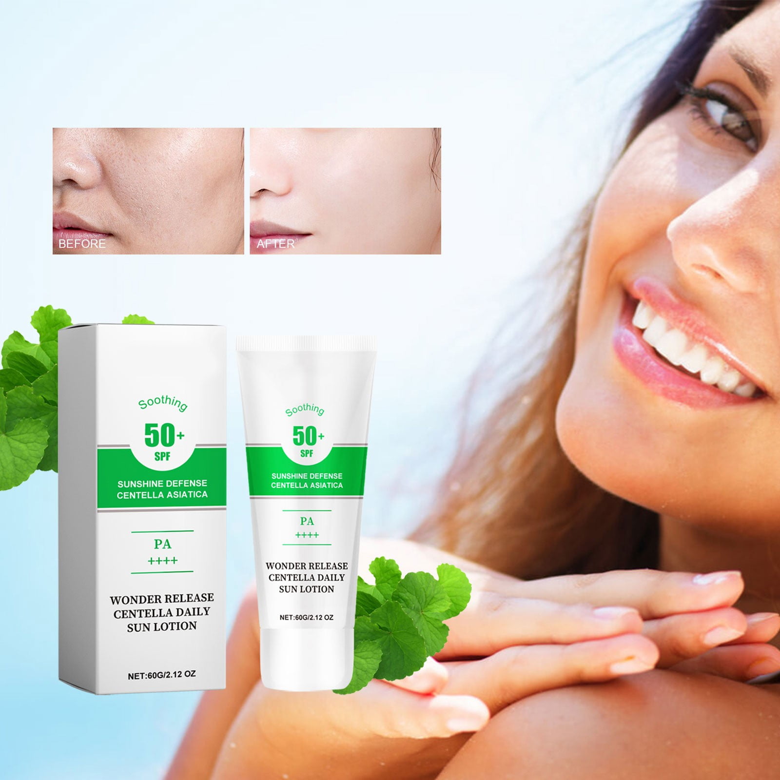 Weerihhol Natural And Charm Snow Sunscreen Allowing The Skin To Enjoy ...