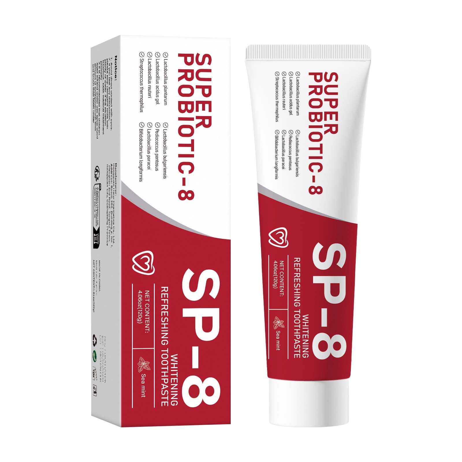 Weerihhol SP 8 Probiotic Toothpaste Upgraded Sp8 Toothpaste New Version ...