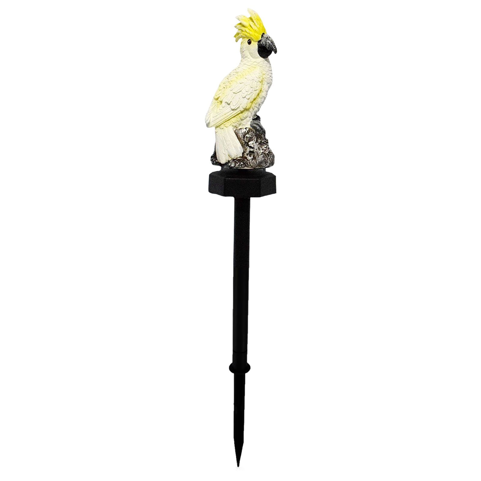 Weerihhol Short Strand Christmas Lights 10 Bulb Solar Parrot Inserting ...