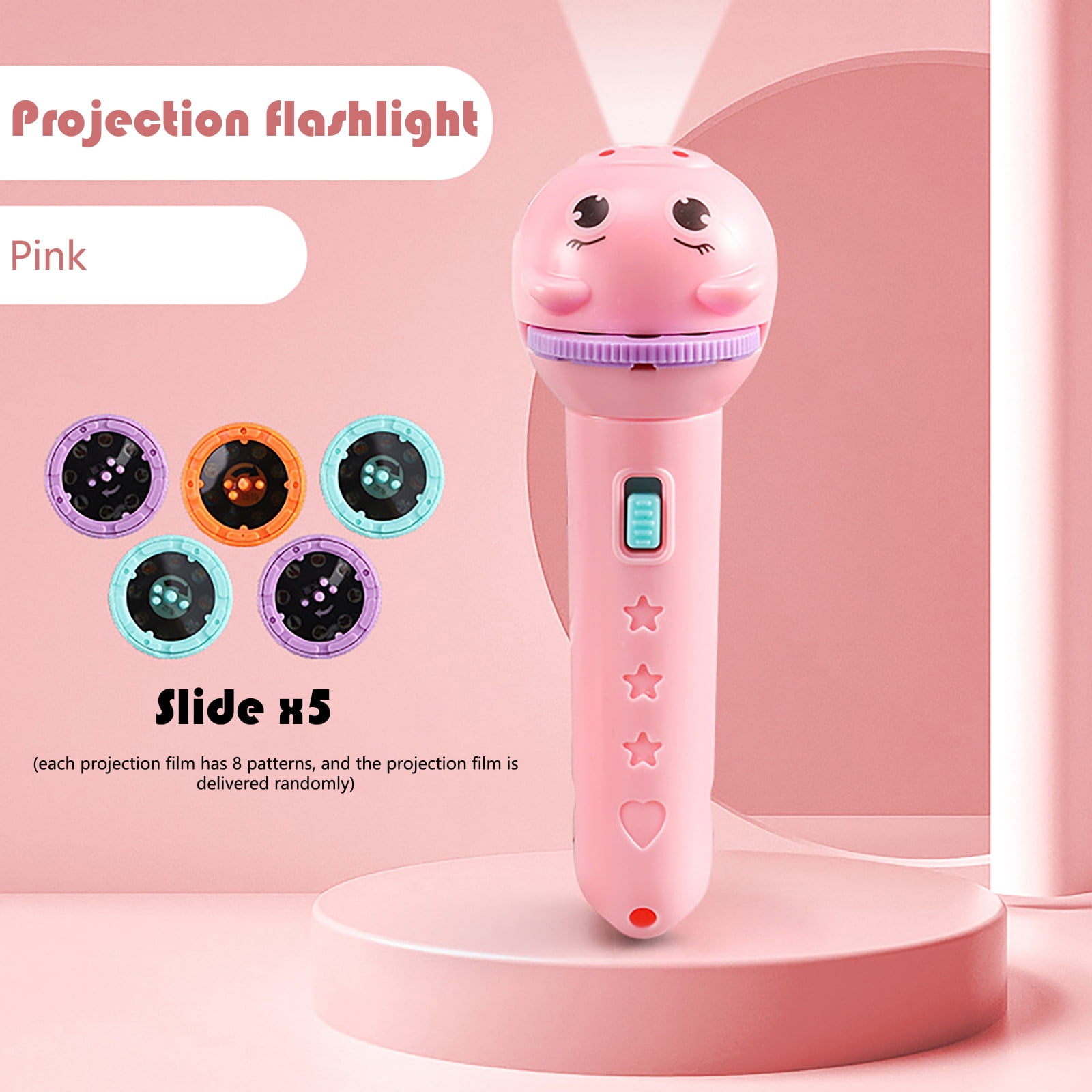 Weerihhol Slide Projector Flashlight Projection Light Toy Slide ...