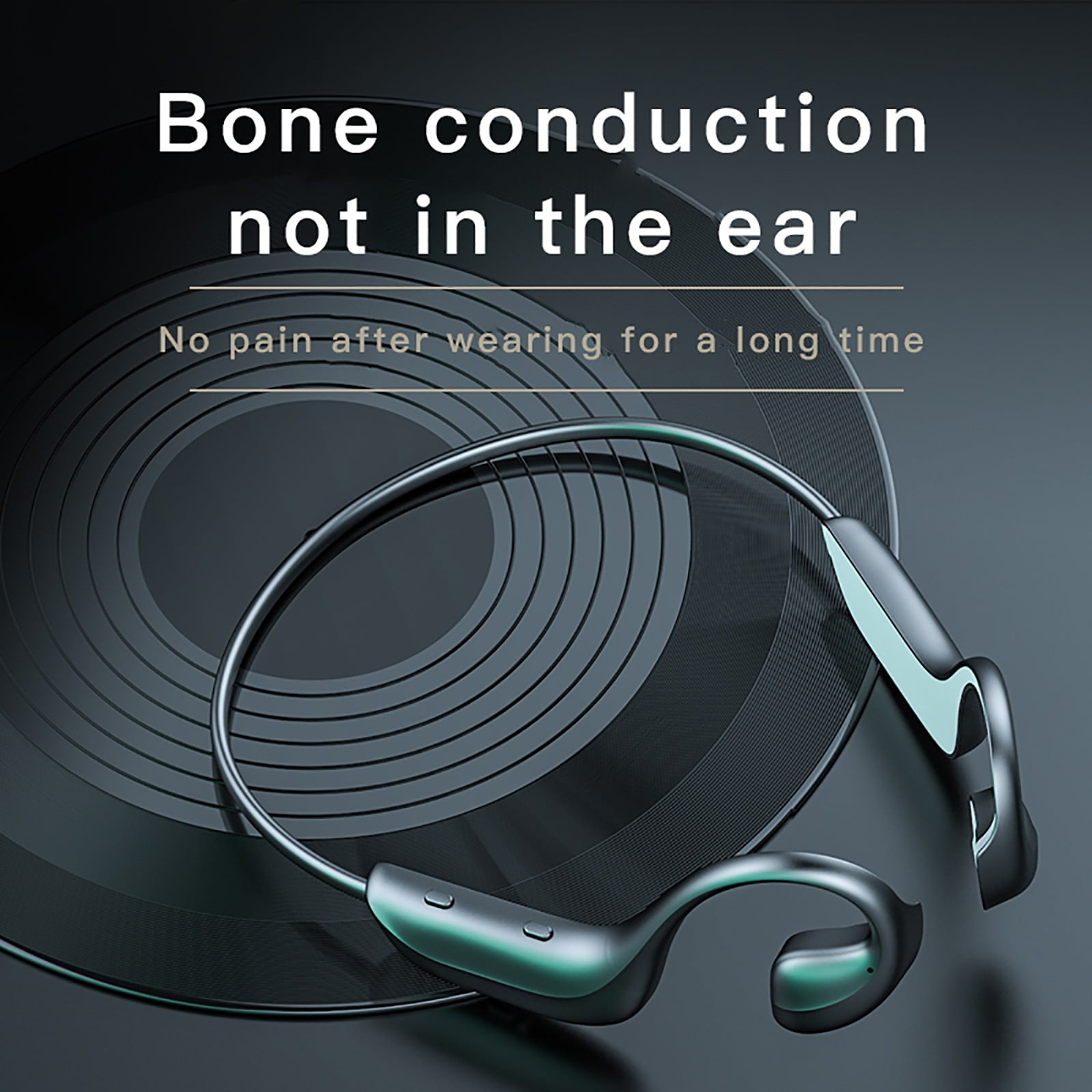 Weerihool Bone Conduction Headphones,Earphones Wireless Bone Conduction ...