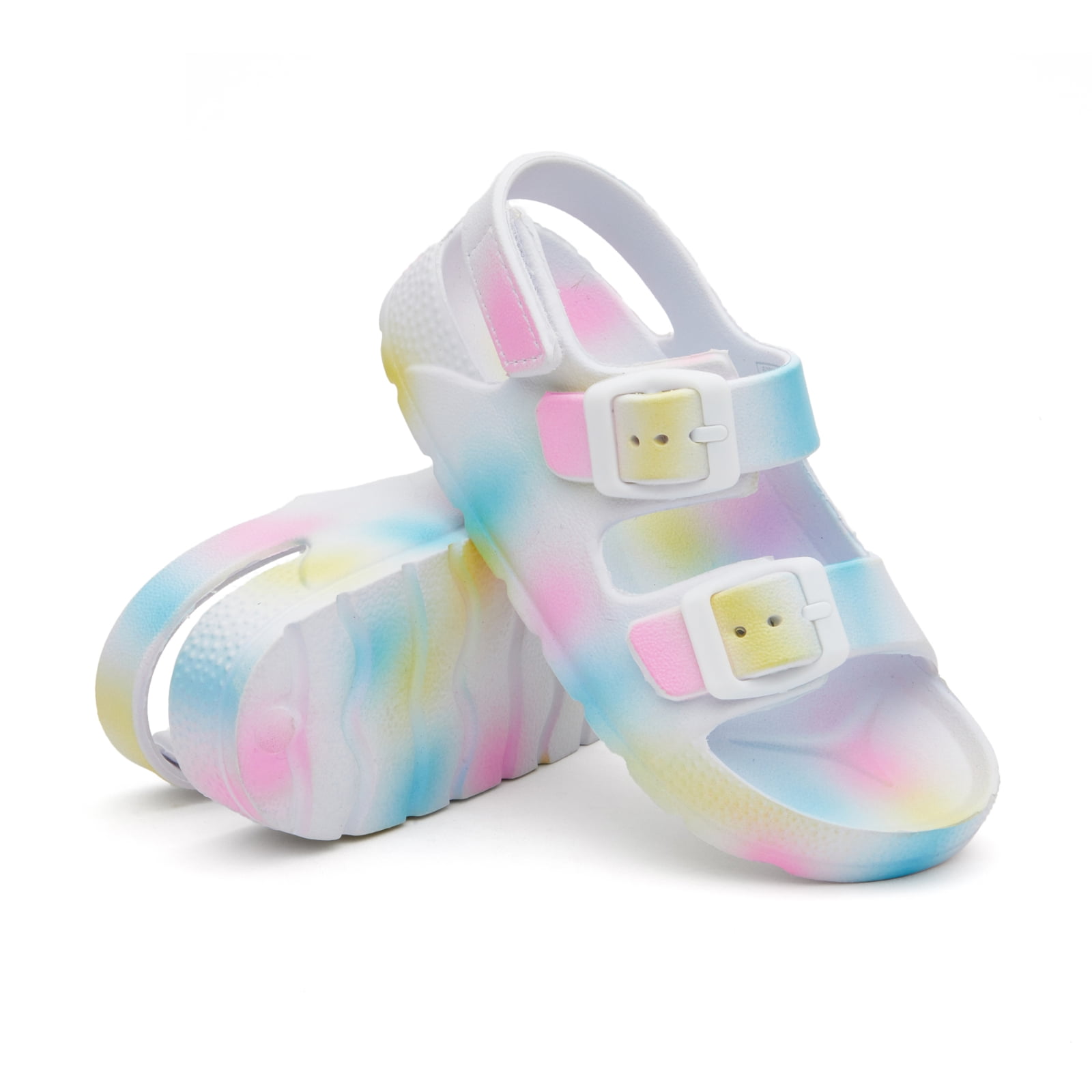 Weestep Lightweight EVA Sandals for Boys and Girls - Easy Hook and Loop ...