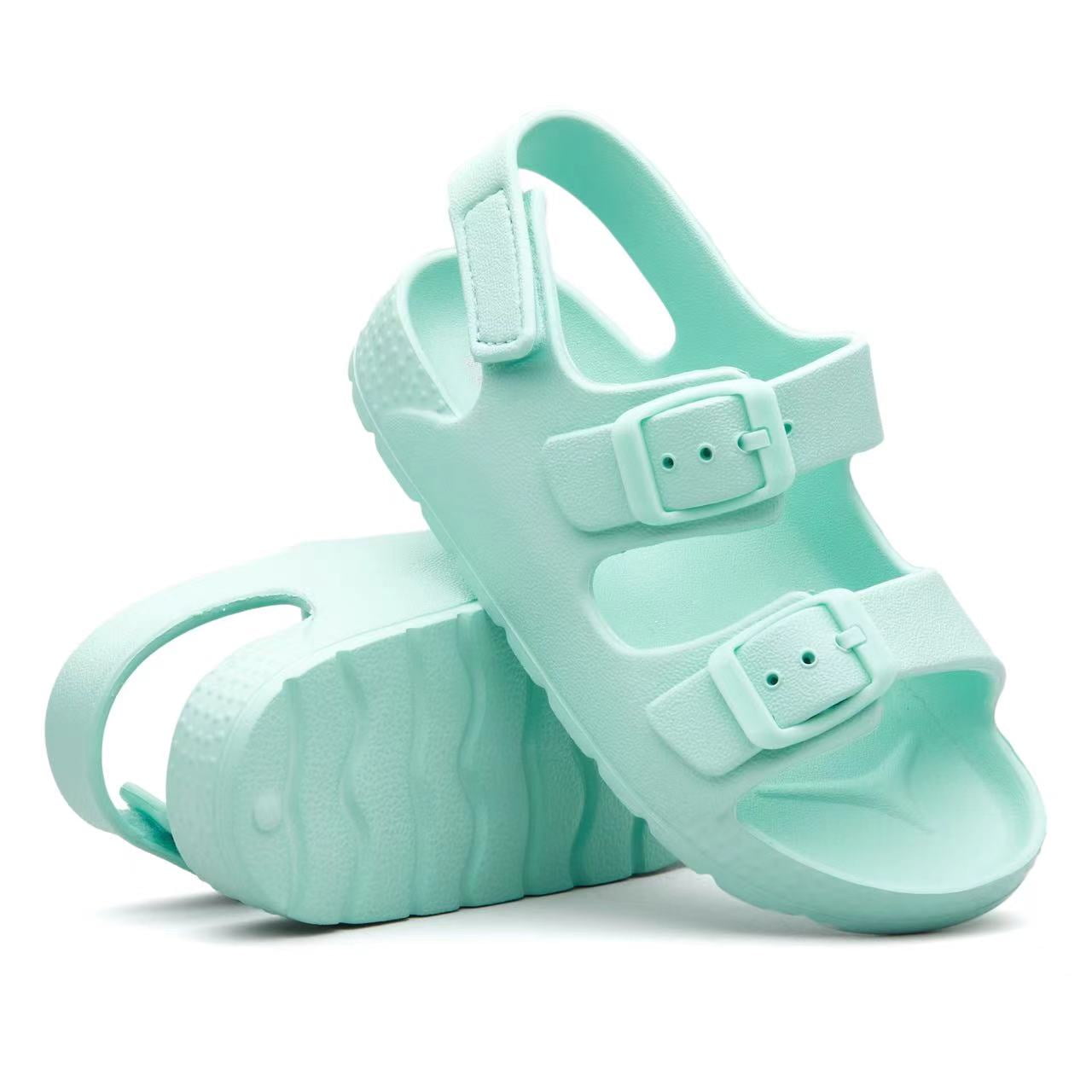 Weestep Lightweight EVA Sandals for Boys and Girls - Easy Hook and Loop Closure for Toddlers and ...