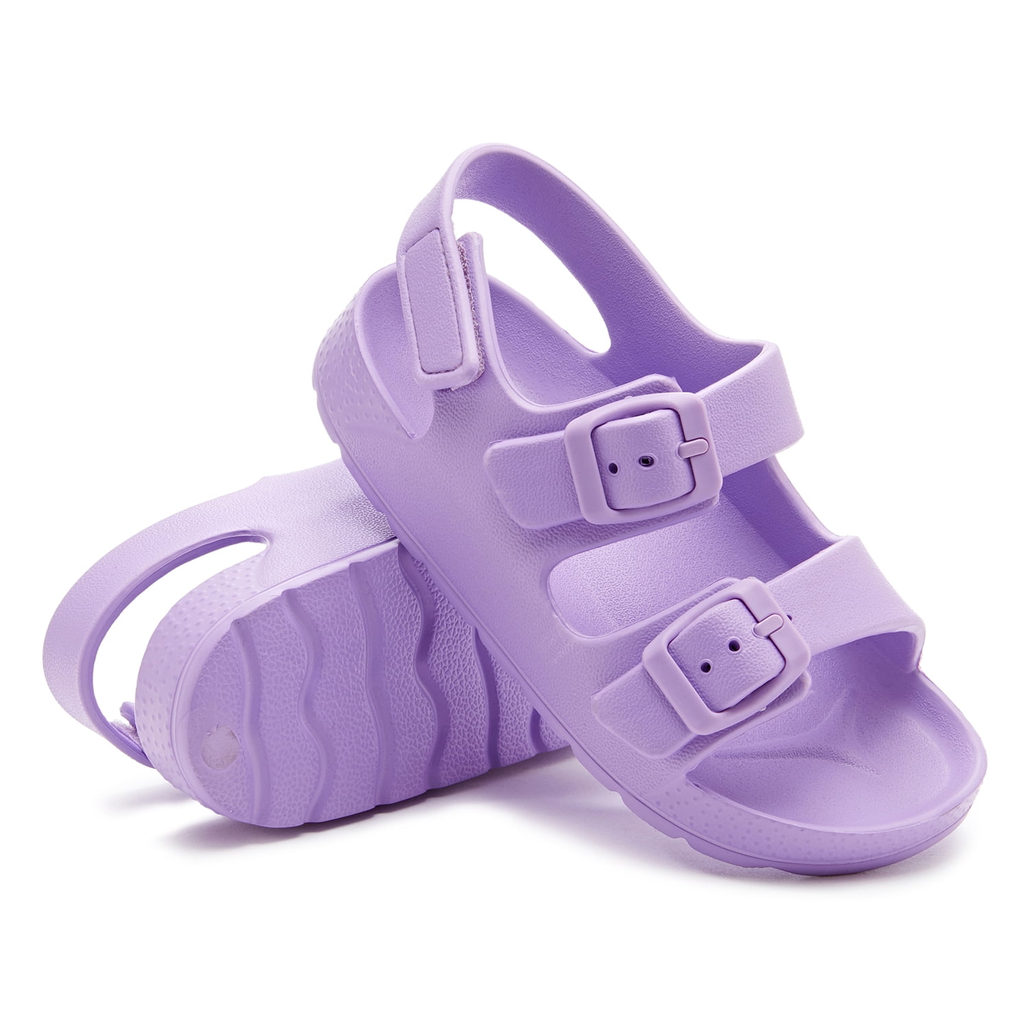 Weestep Lightweight EVA Sandals for Boys and Girls - Easy Hook and Loop ...