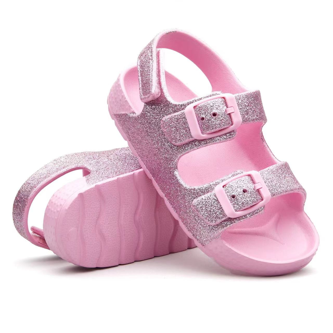 Weestep Lightweight EVA Sandals for Boys and Girls - Easy Hook and Loop Closure for Toddlers and ...
