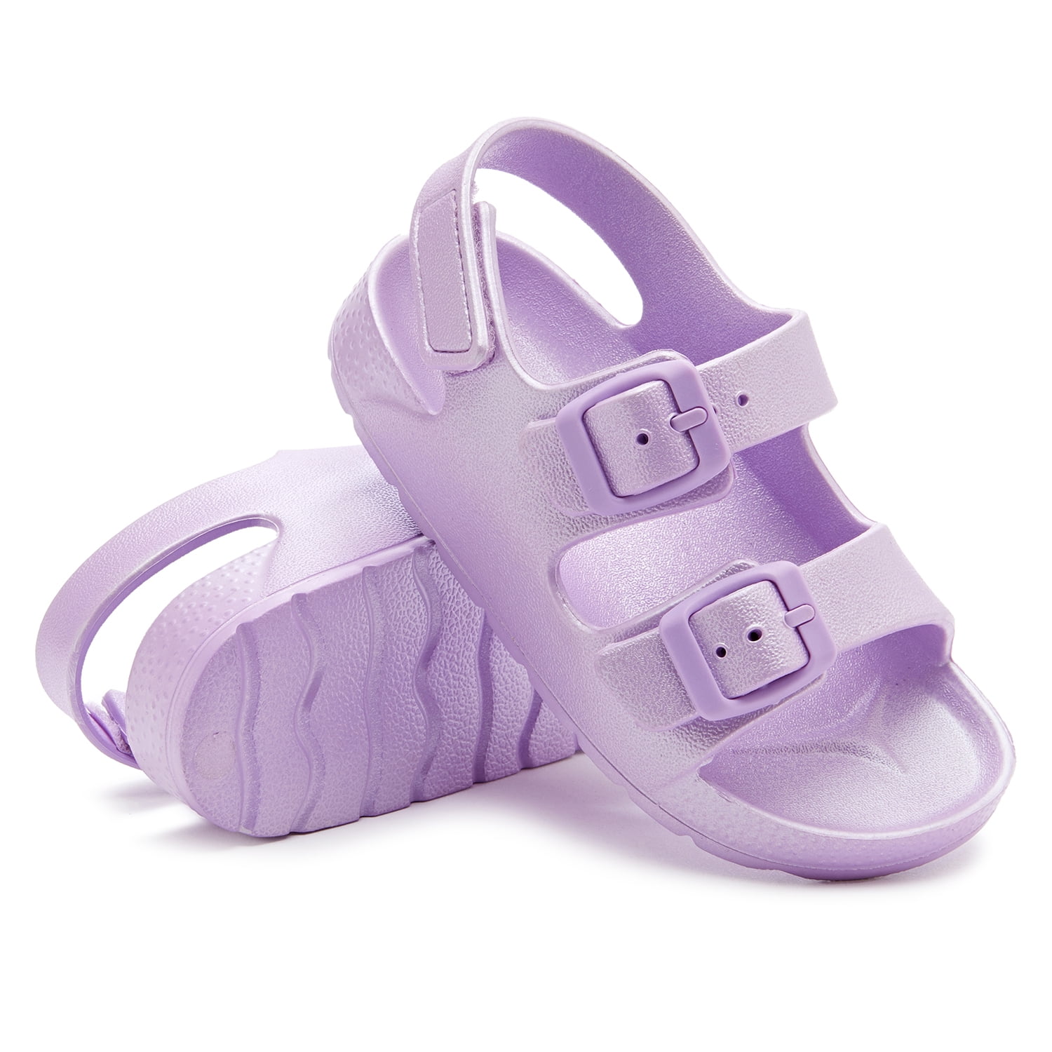 Weestep Lightweight EVA Sandals for Boys and Girls - Easy Hook and Loop Closure for Toddlers and ...
