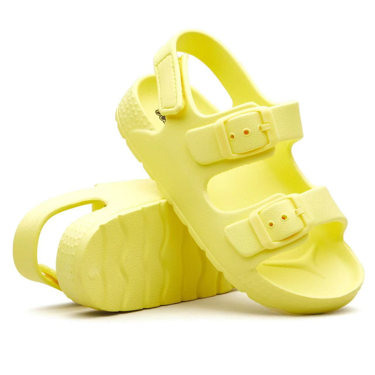 Weestep Lightweight EVA Sandals for Boys and Girls - Easy Hook and Loop ...
