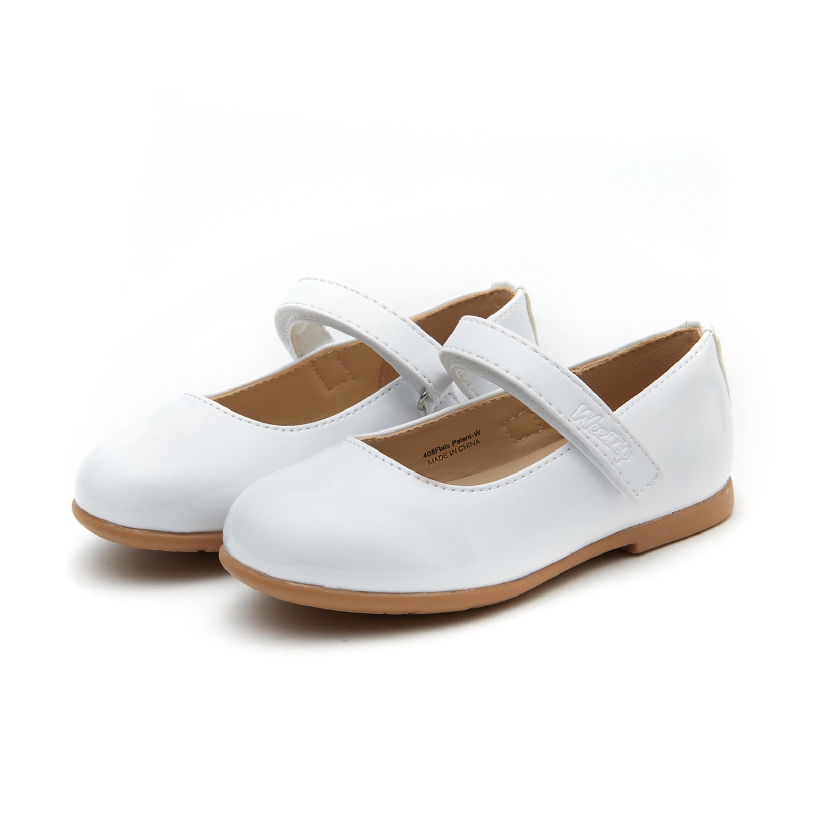 Weestep Toddler/ Little Kid Girl Dress Ballet Flat Mary Jane Ballerina ...