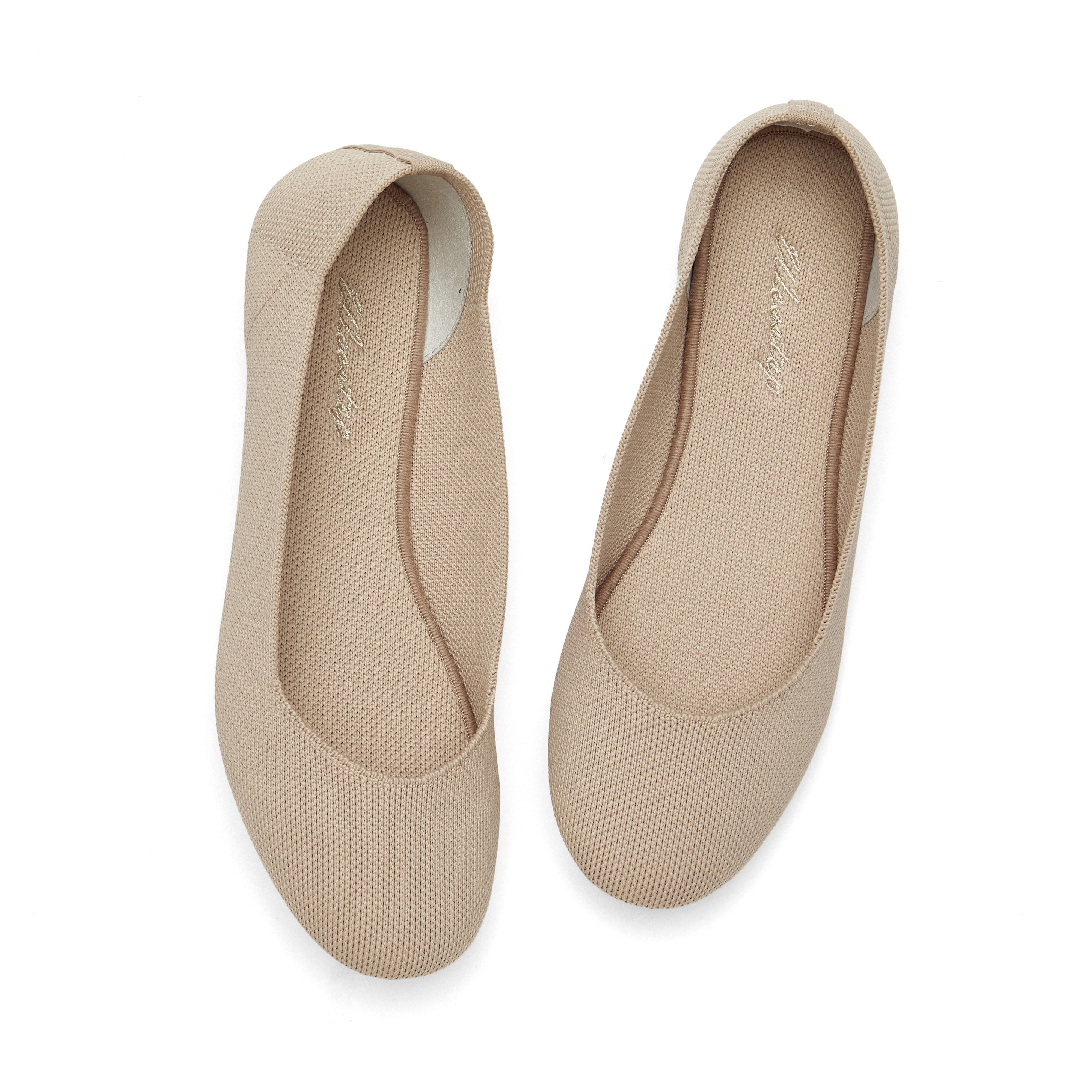 Weestep Women Lightweight Comfort Knit Ballerina Flats - Walmart.com