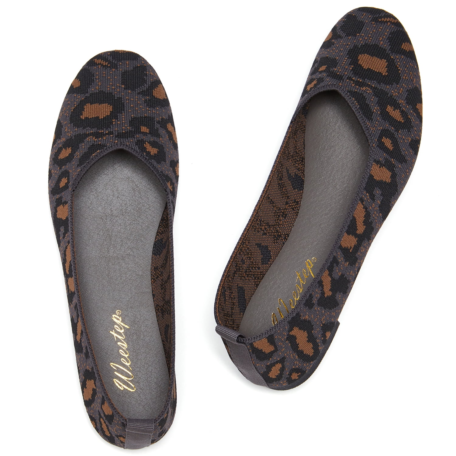 Weestep Women Lightweight Comfort Knit Ballerina Flats - Walmart.com
