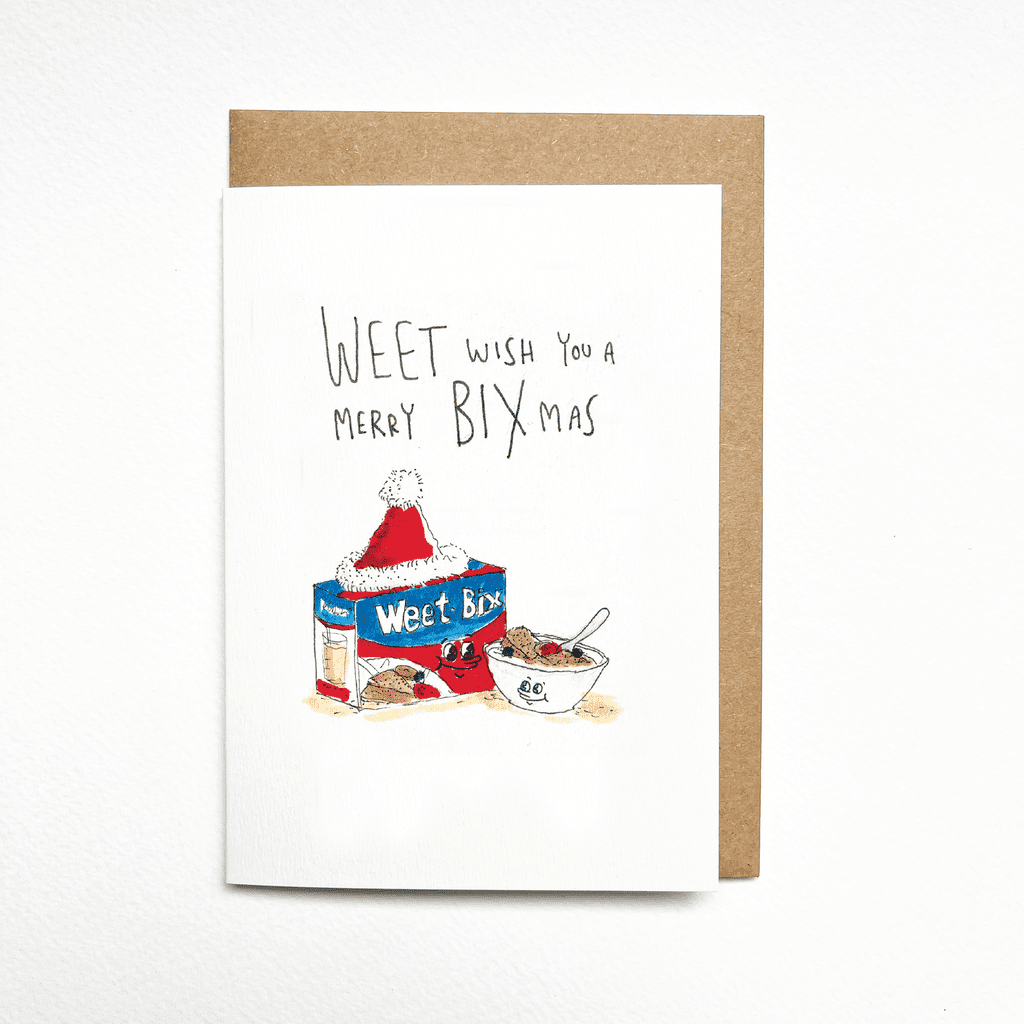 Weet Wish You a Merry Bixmas Card – Fun Holiday Greeting with Weet-Bix ...