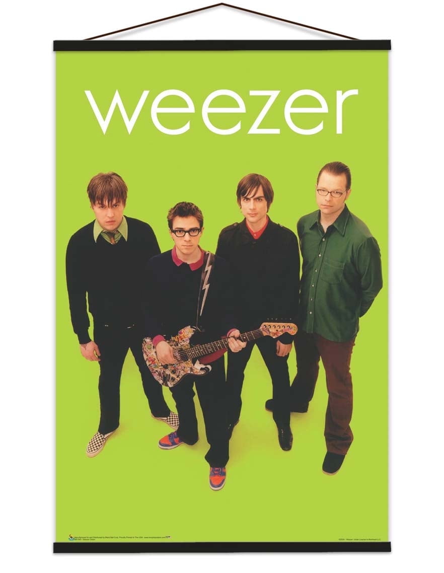 Weezer - Green Band Music Poster - Officially Licensed - 24" x 36" with ...