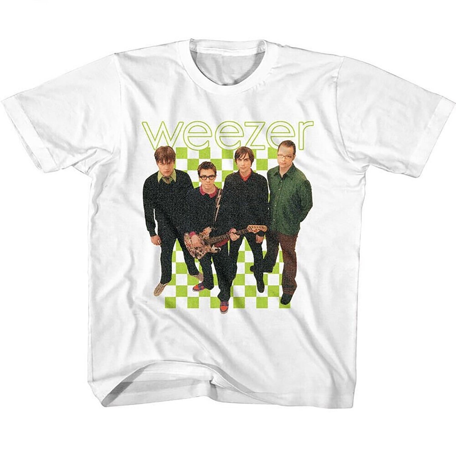 Weezer Kids T-Shirt Green Album Cover Alt Rock Band Merch - Walmart.com
