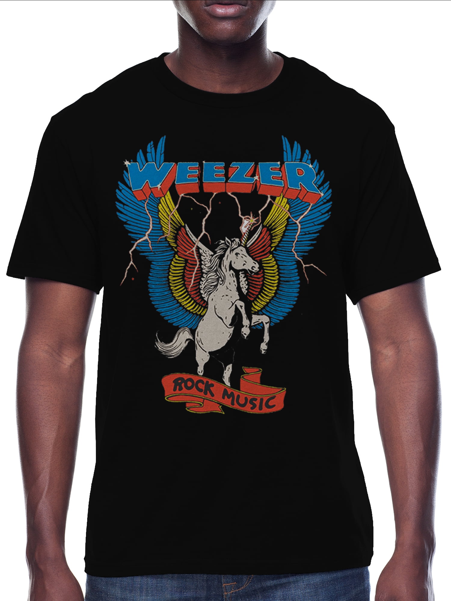 Weezer, Men's & Big Men's Graphic T-Shirt, Rock Music, Sizes S-3XL ...