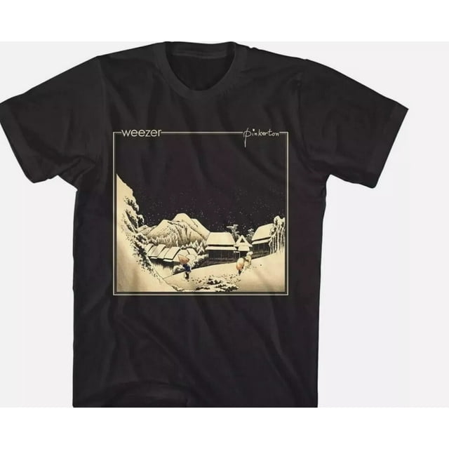 Weezer Pinkerton Album Cover Cotton Black All Size Unisex Shirt ...