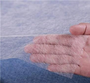 Wefab Iron on Double Sided Interfacing Fusible Interlining Buckram for ...