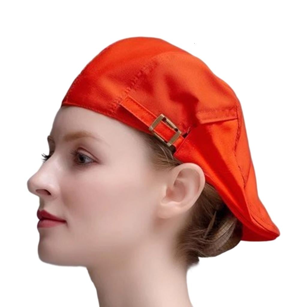 Weflink Anti Wrinkle Restaurant Crew Hat Flexible Brimless Design For ...