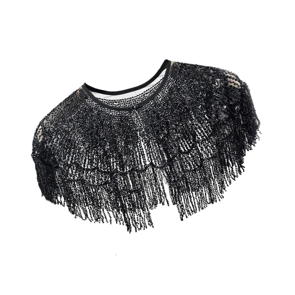 Weflink Attractive Crystal Embellished Evening Wrap Highlighting ...