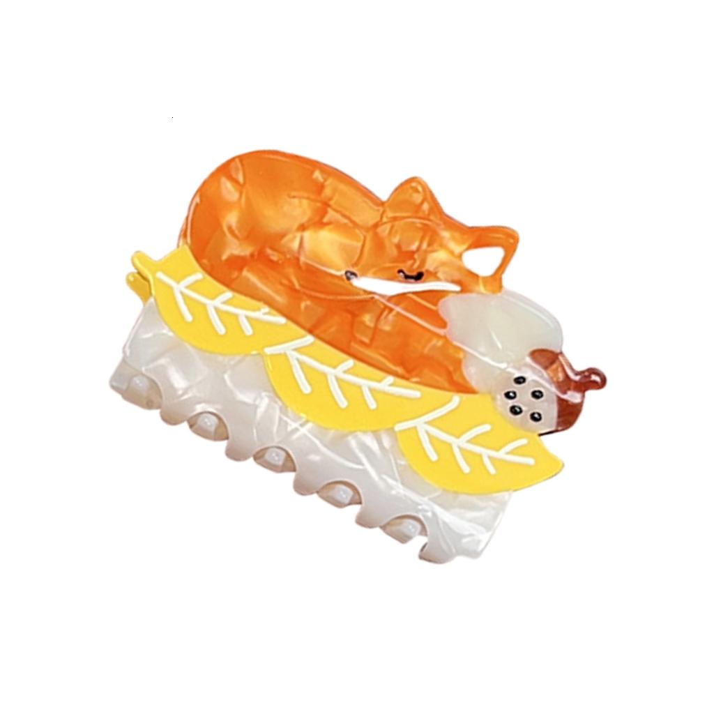 Weflink Cartoon Duck Hair Claw Clip Friendly Acetate Hairpin Fashion ...