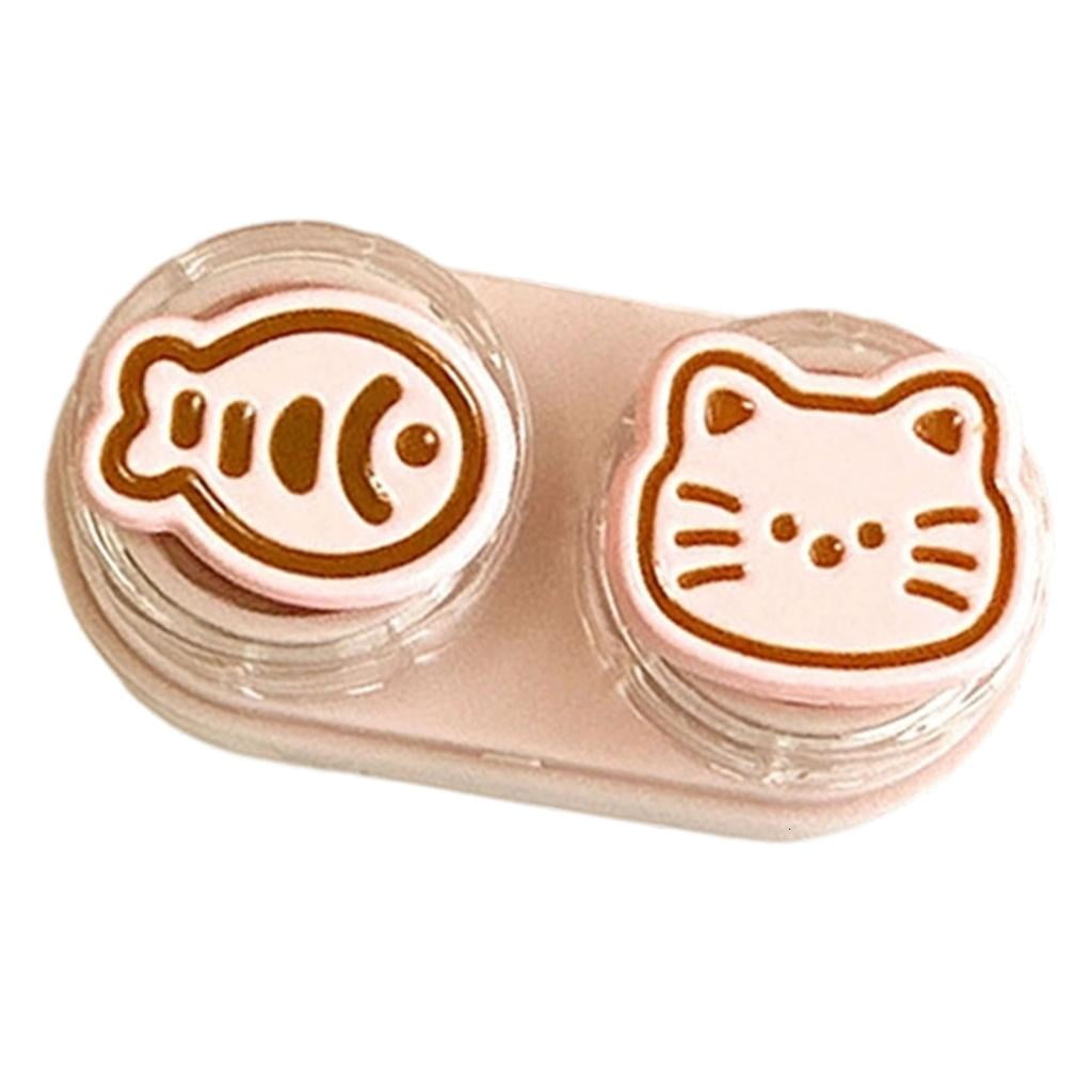 Weflink Contact Lenses Case and Removal Tool Compact Size Rubber Eye ...