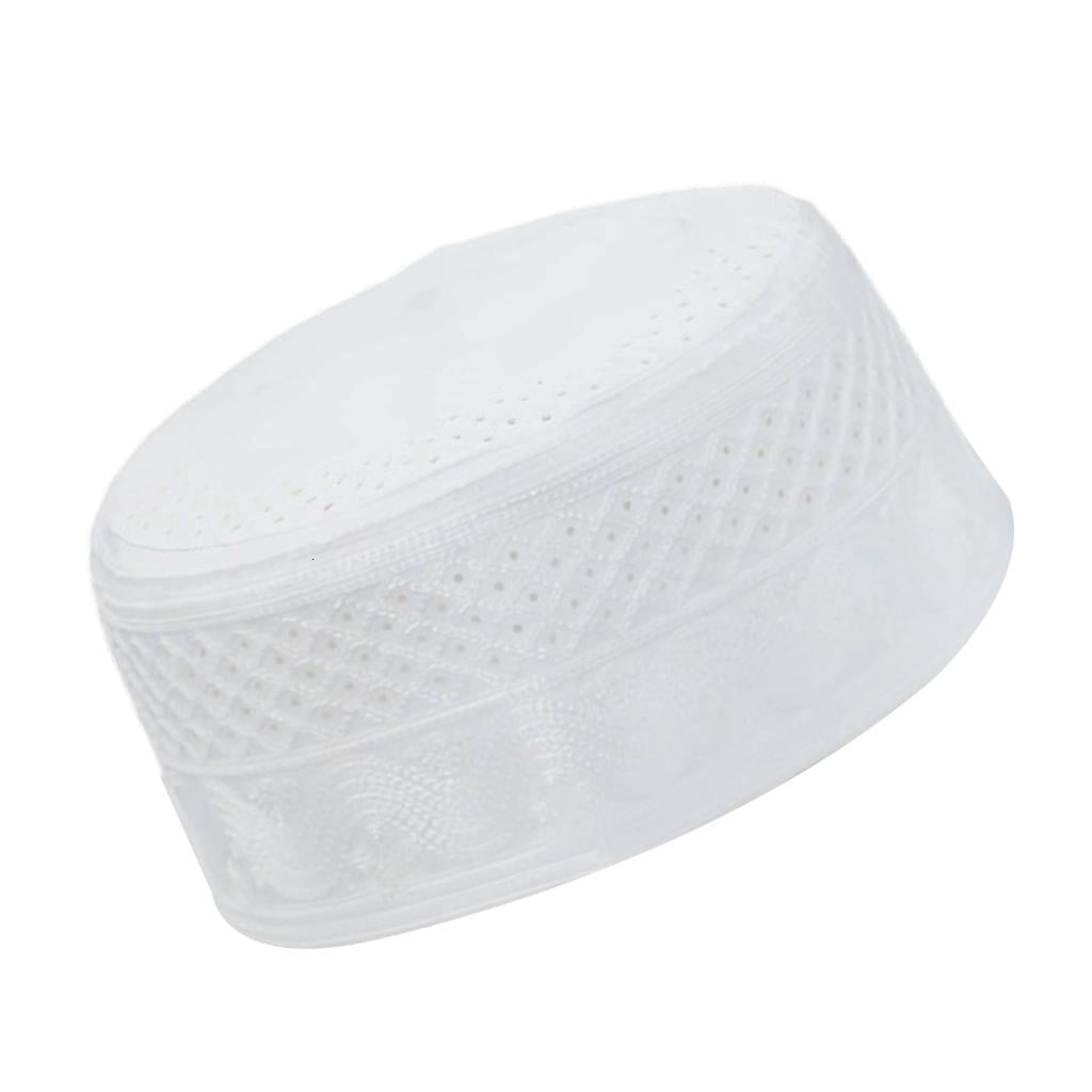 Weflink Hollowed Arab Kufi Hat Headwear For Men White Dubai Traditional ...