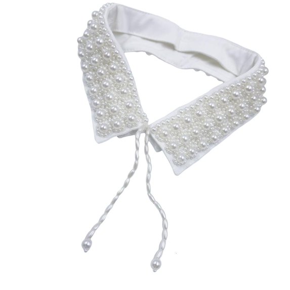 Weflink Laceup Tied False Collar Decorative Accessory Soft Fabric ...