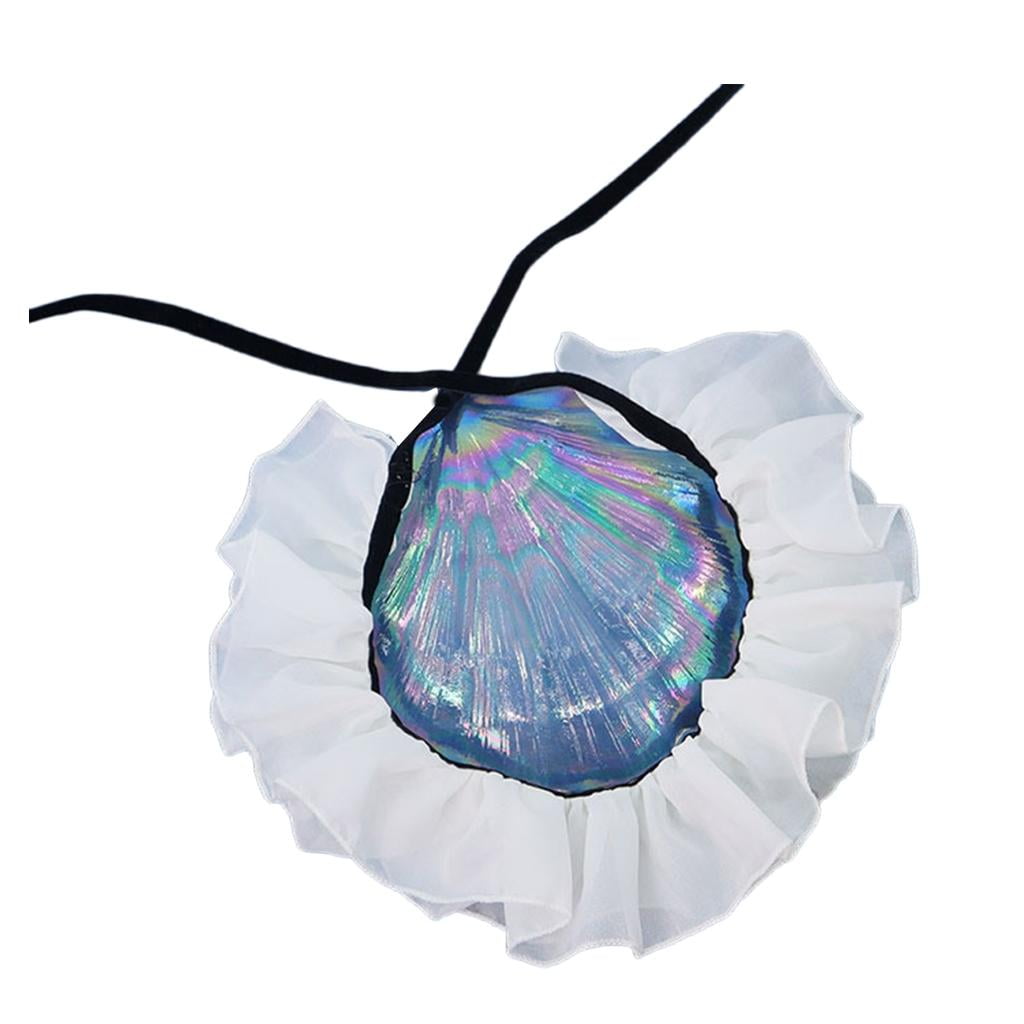 Weflink Ruffled Neck Collar Detachable Neckwear Collar for Royal ...