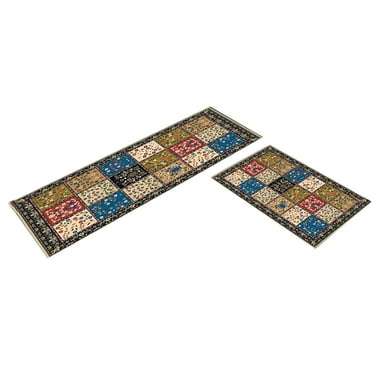Kashi Home Kitchen Rug, Printed Area Rug, Durable Floor, Door Mat ...