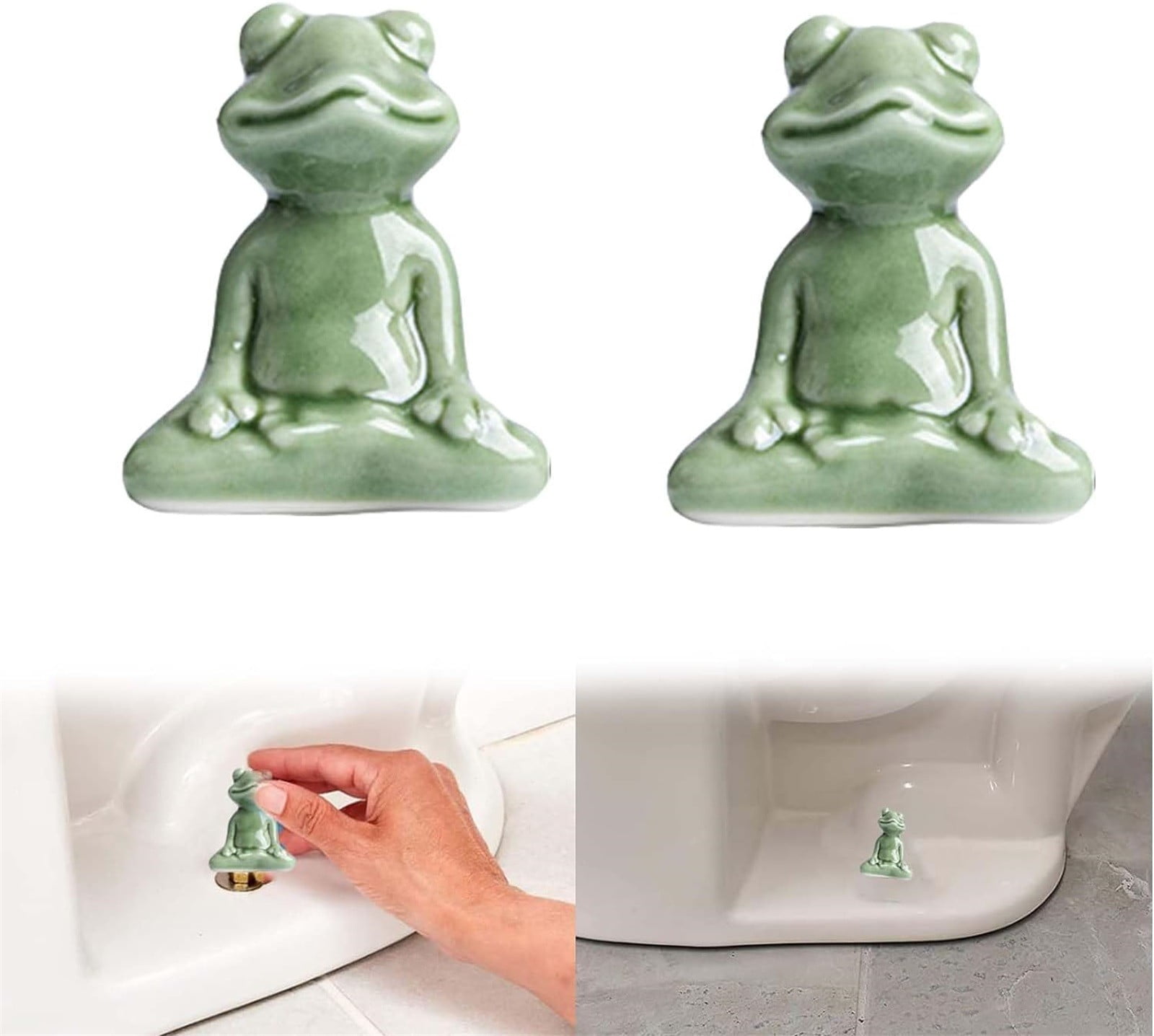 Wefuesd Bathroom Decor Ceramic Frog Toilet Covers - Walmart.com