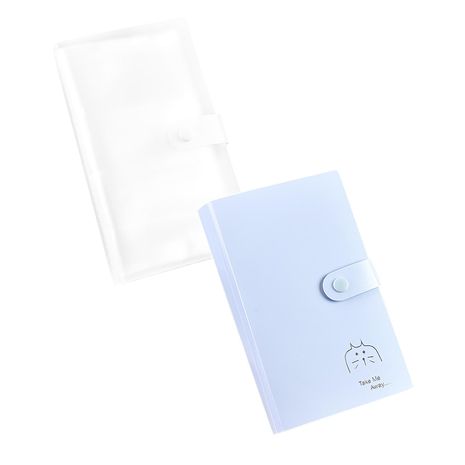 Wefuesd Business Card Book Bank Card Book Photo Album Folder Business ...