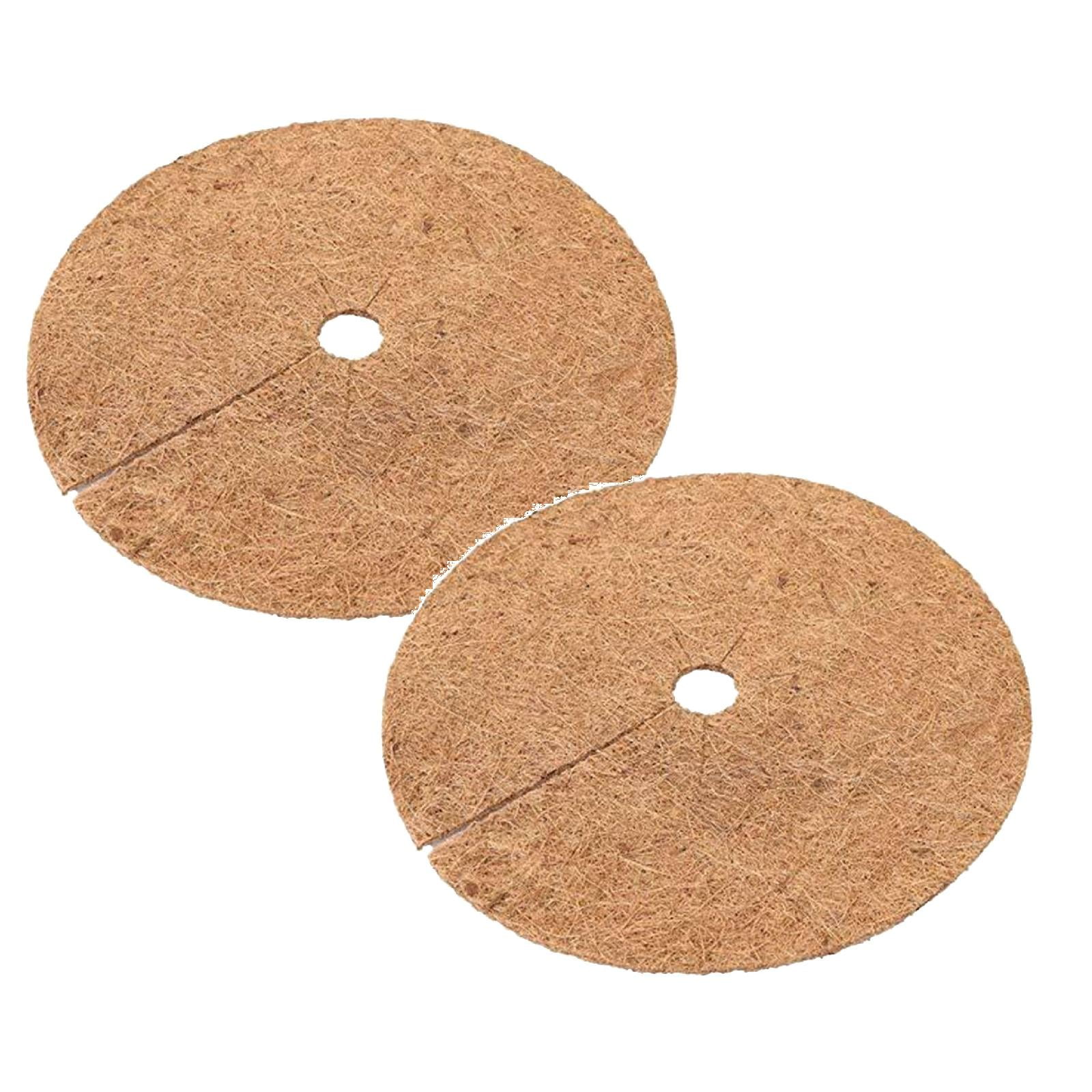 Wefuesd Natural Coconut-Fibers Tree Protection Weed Mats Tree Planter ...
