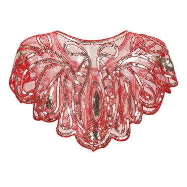 PrettyGuide Women's 1920s Shawl Beaded Sequin Deco Evening Cape Bolero ...