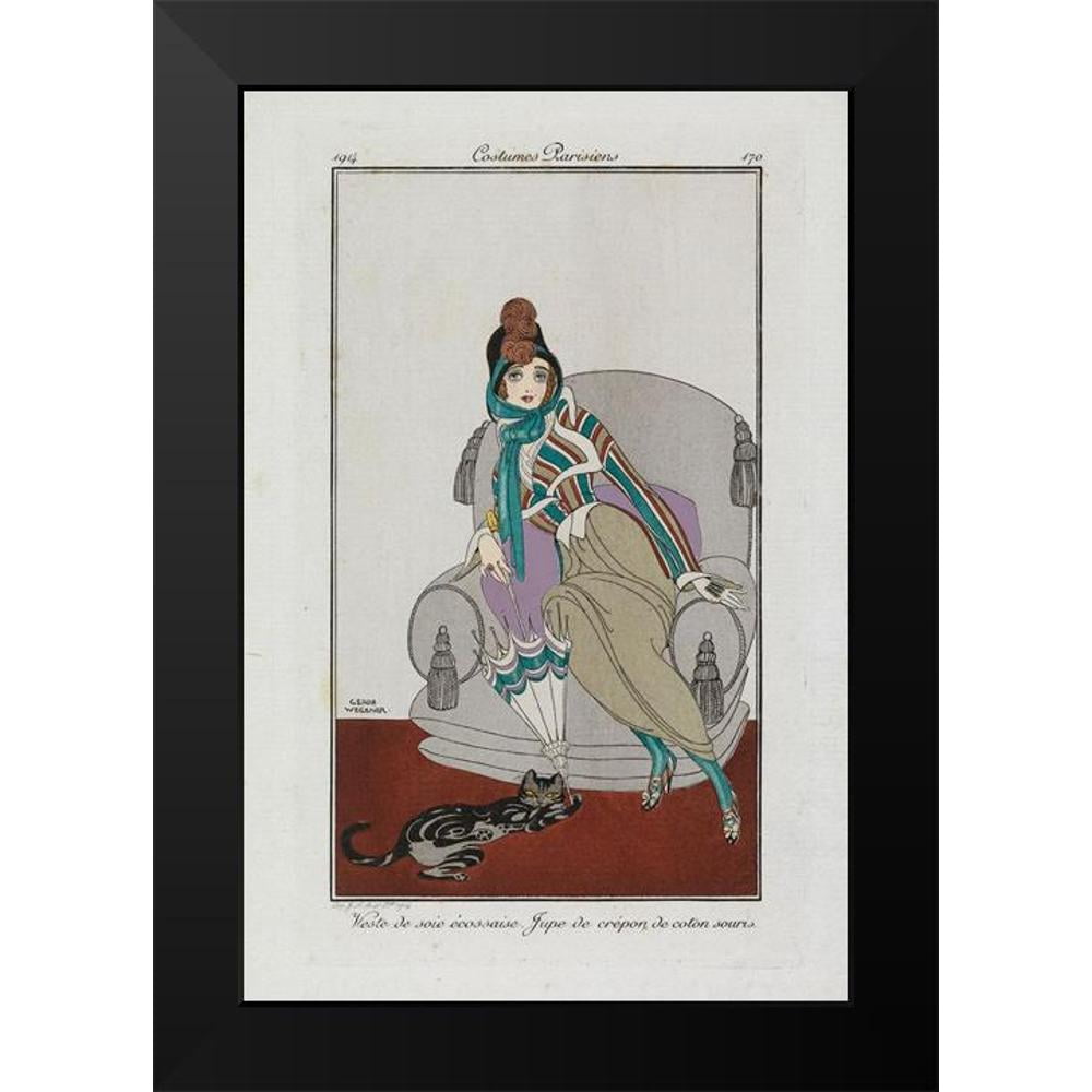 Wegener, Gerda 11x14 Black Modern Framed Museum Art Print Titled ...