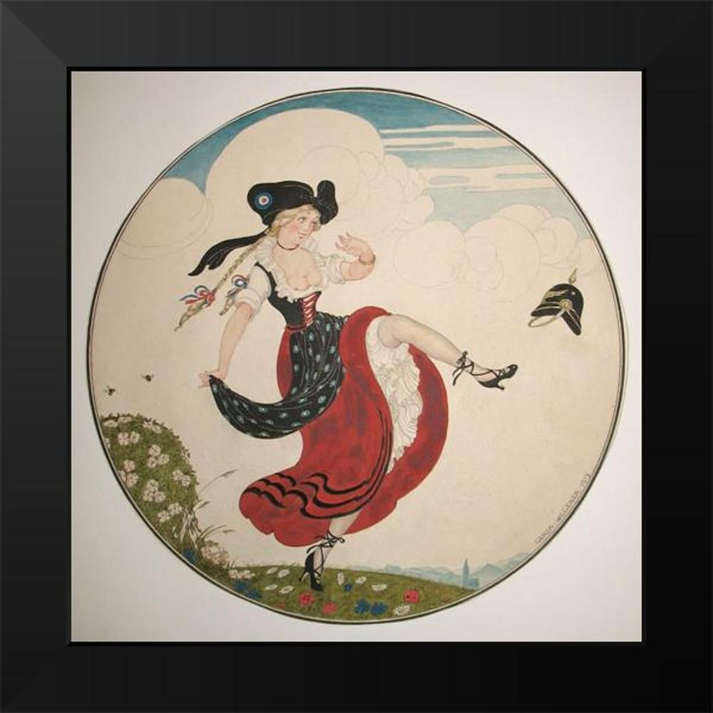 Wegener, Gerda 15x15 Black Modern Framed Museum Art Print Titled - The ...