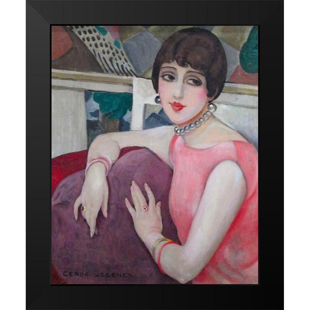 Wegener, Gerda 15x18 Black Modern Framed Museum Art Print Titled ...