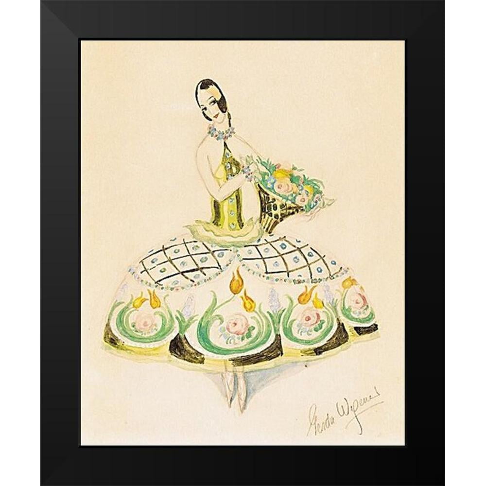 Wegener, Gerda 15x18 Black Modern Framed Museum Art Print Titled ...